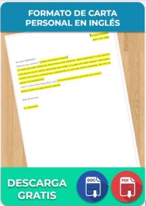 Carta personal en inglés | Formatos, Ejemplos | Cómo redactar 2026 💼