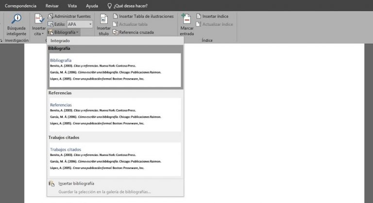 Cómo poner formato APA en Word » Milformatos.com