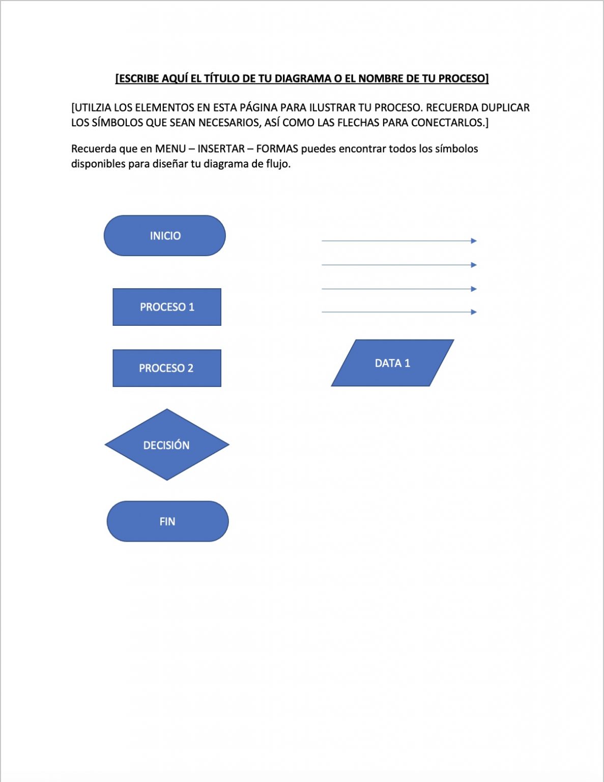 Diagrama de Flujo » Ejemplos y Formatos Excel, Word, PDF【2022