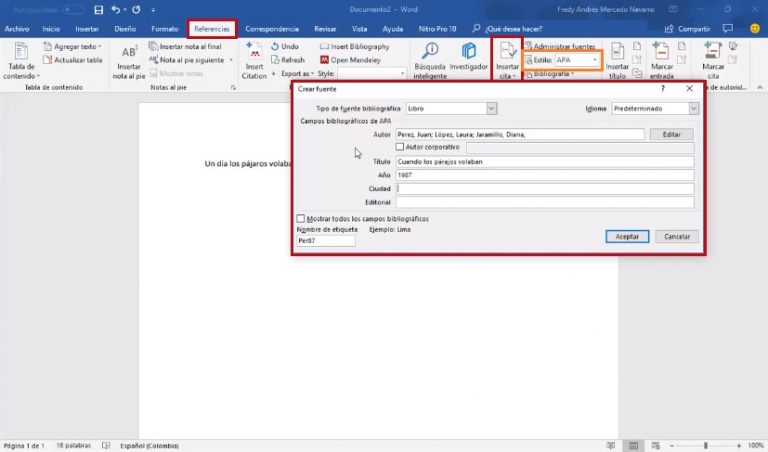 Formato APA en Word Ejemplos y Consejos