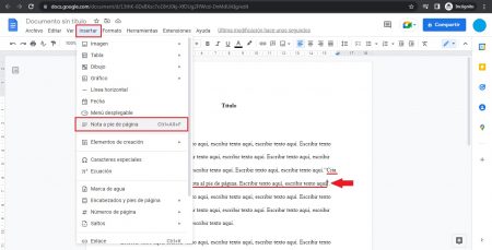 Nota al pie Ejemplos y Consejos