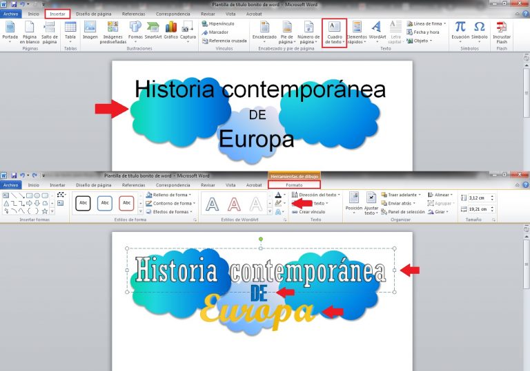 Títulos bonitos en Word Ejemplos y Consejos