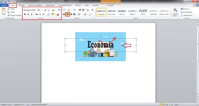 Títulos bonitos en Word Ejemplos y Consejos