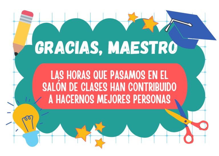 Agradecimientos a profesores Ejemplos y Consejos